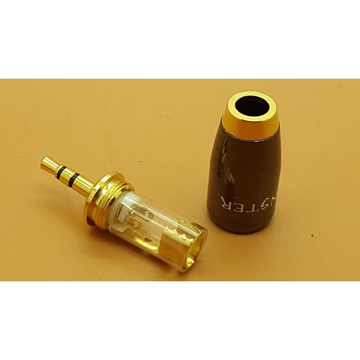 Jual Jual TRS Connector Stereo Audio 3 5mm Male Microphone Jack New ...