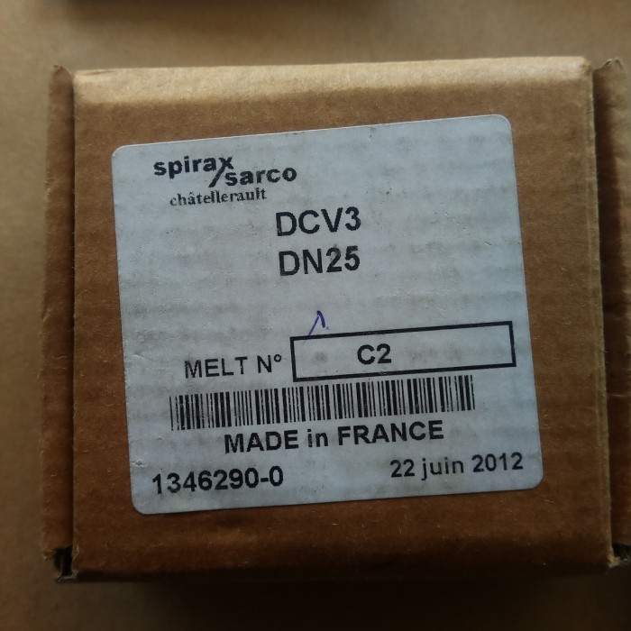 Jual Spirax sarco Disc Check valve 1" in stainles / DCV3 DN 25 -1346290 ...