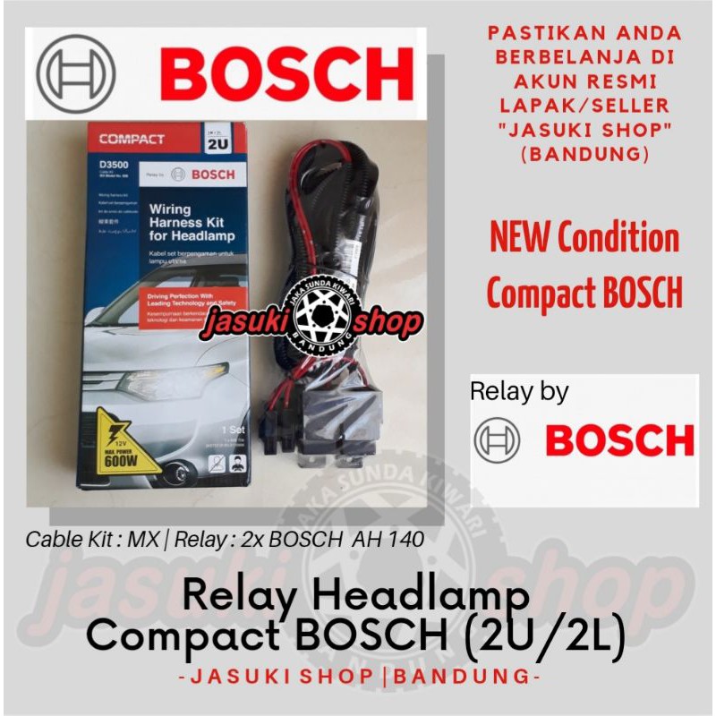 Jual Cable Kabel Riley Rilay Relay Headlamp Lampu Mobil - Universal ...