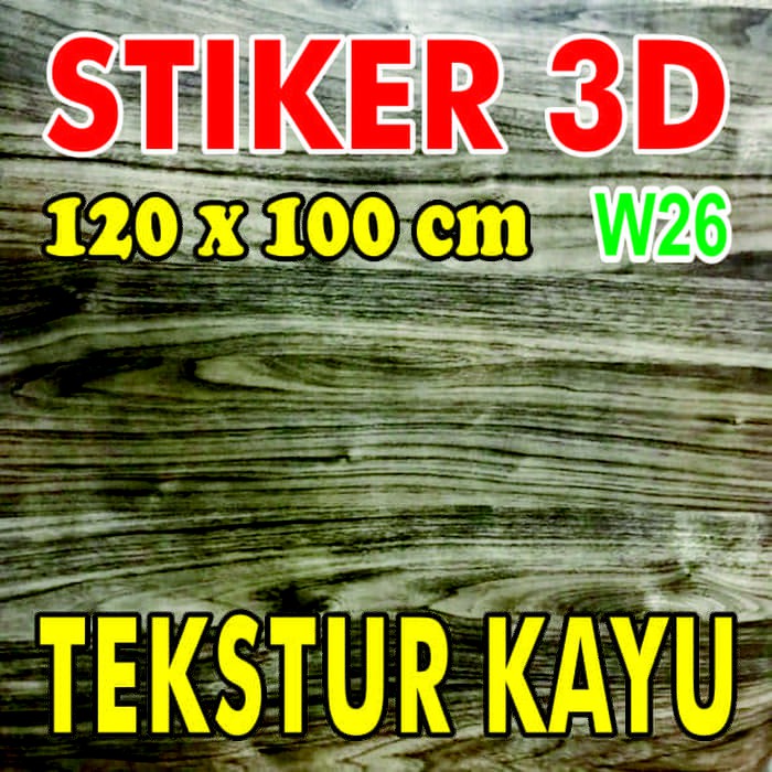 Jual Stiker motif / Sticker tekstur kayu W26 (120x100 cm) | Shopee ...