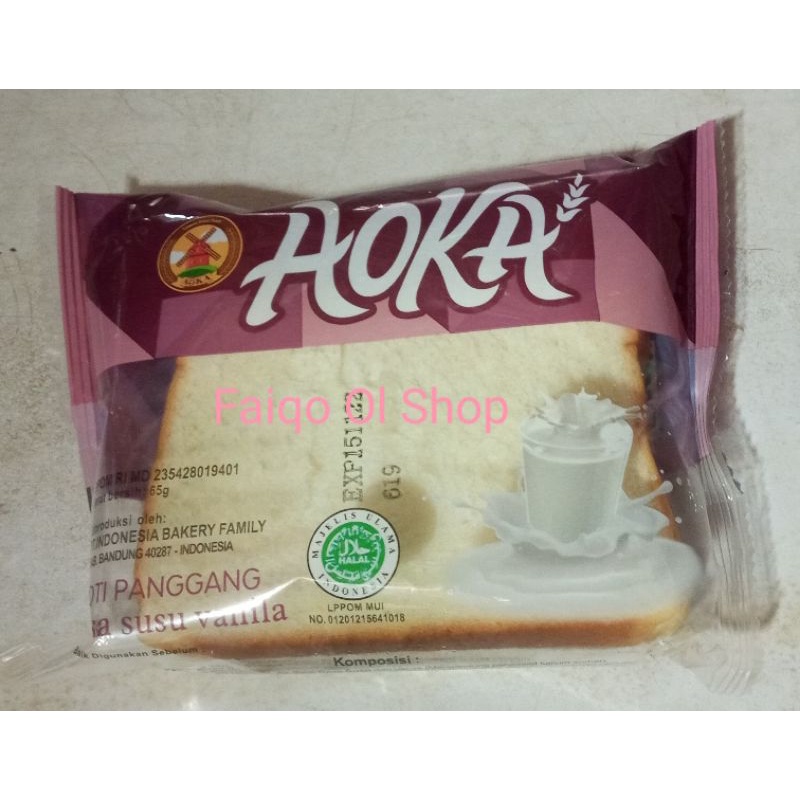Jual Roti Panggang Aoka rasa susu vanila | Shopee Indonesia