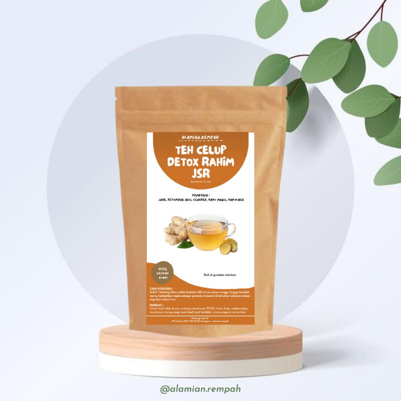Jual TEH CELUP DETOX RAHIM JSR/ TEH KESUBURAN / TEH PROMIL DETOX RAHIM ...