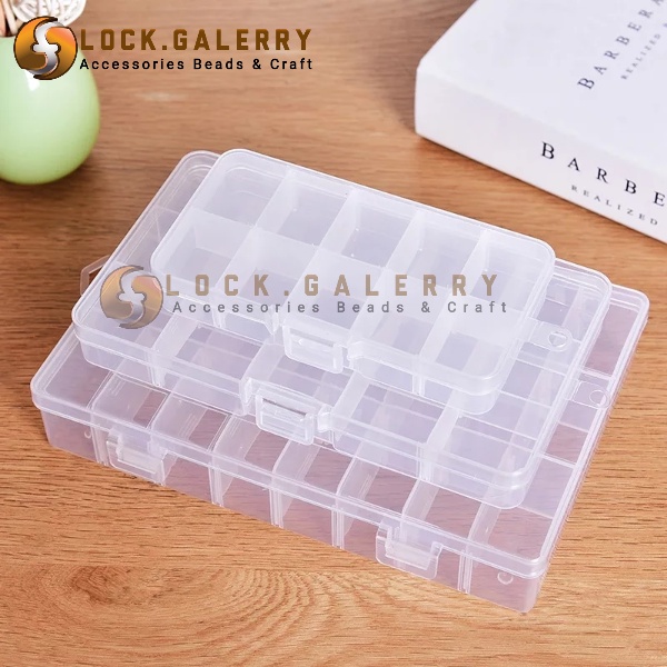 Jual Box Sekat Manik Manik Kotak Sekat Penyimpanan Obat Serbaguna ...