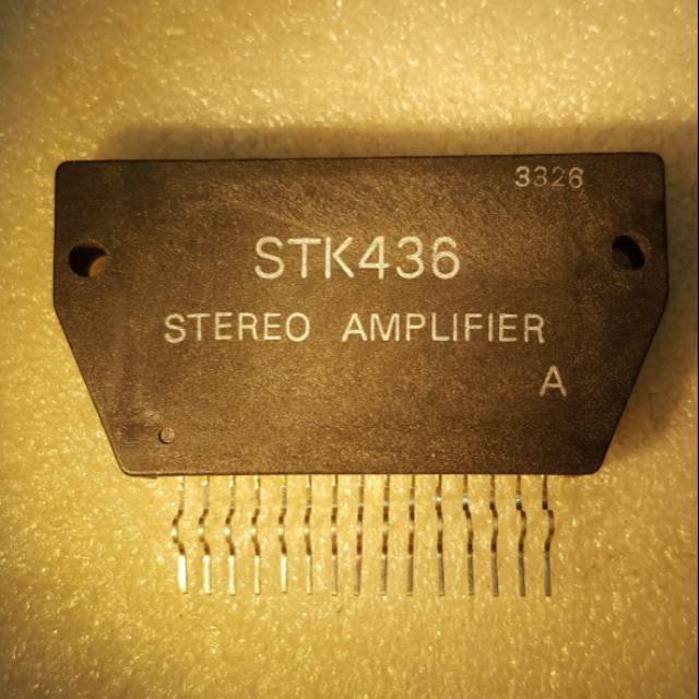 Jual STK436 STK 436 STEREO Amplifier | Shopee Indonesia