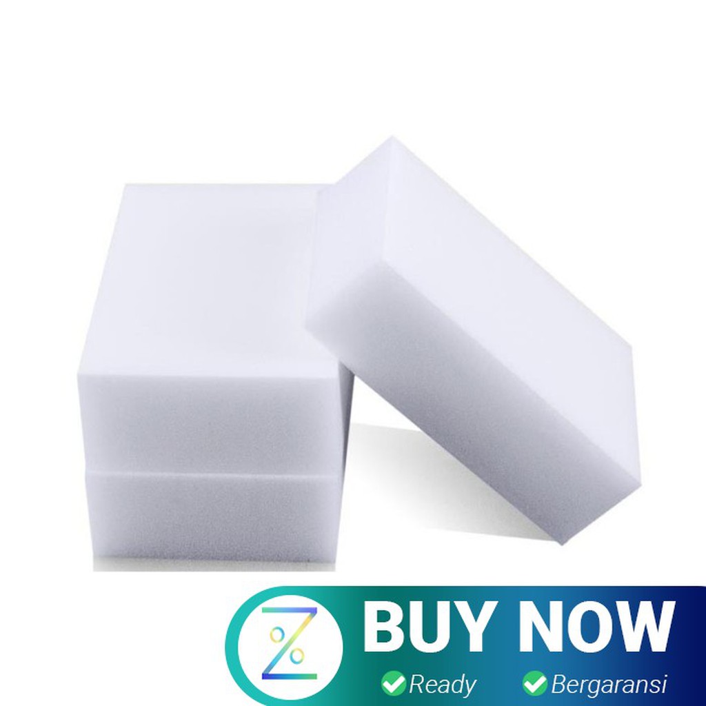 Jual Spons Melamin Ajaib Pembersih Perabotan - H100 - White | Shopee ...