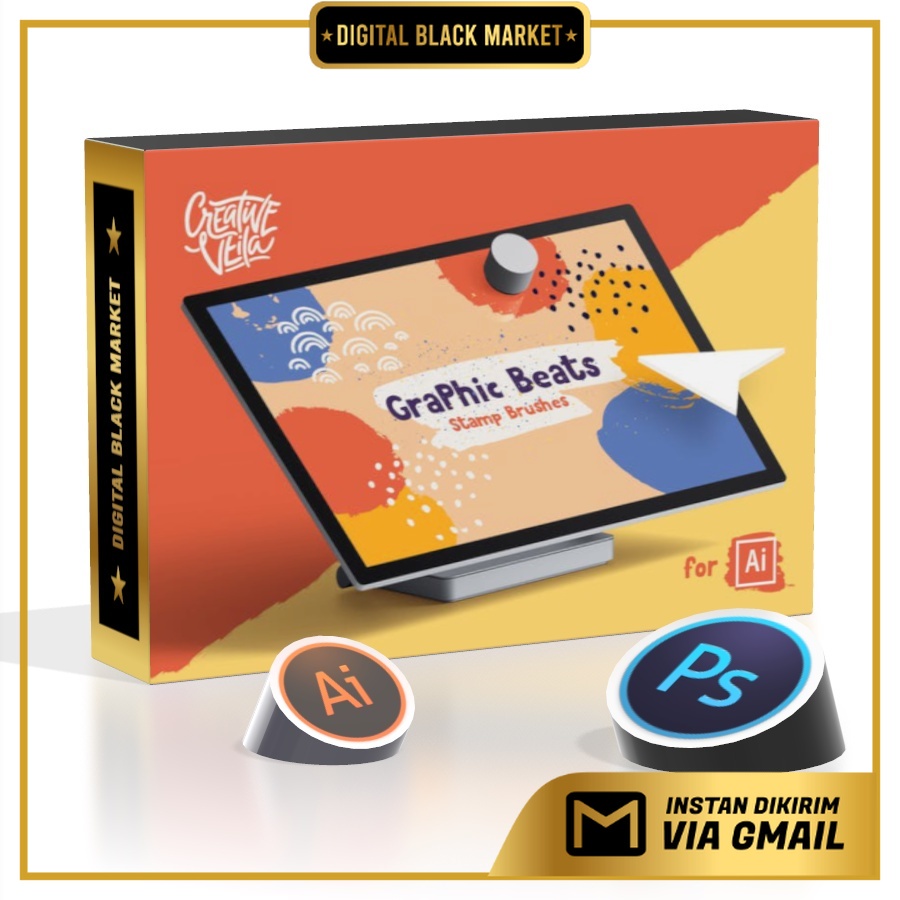Jual Graphic Beats - Illustrator Brushes | Shopee Indonesia