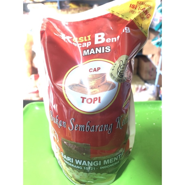 Jual Topi merah kecap 580ml manis | Shopee Indonesia