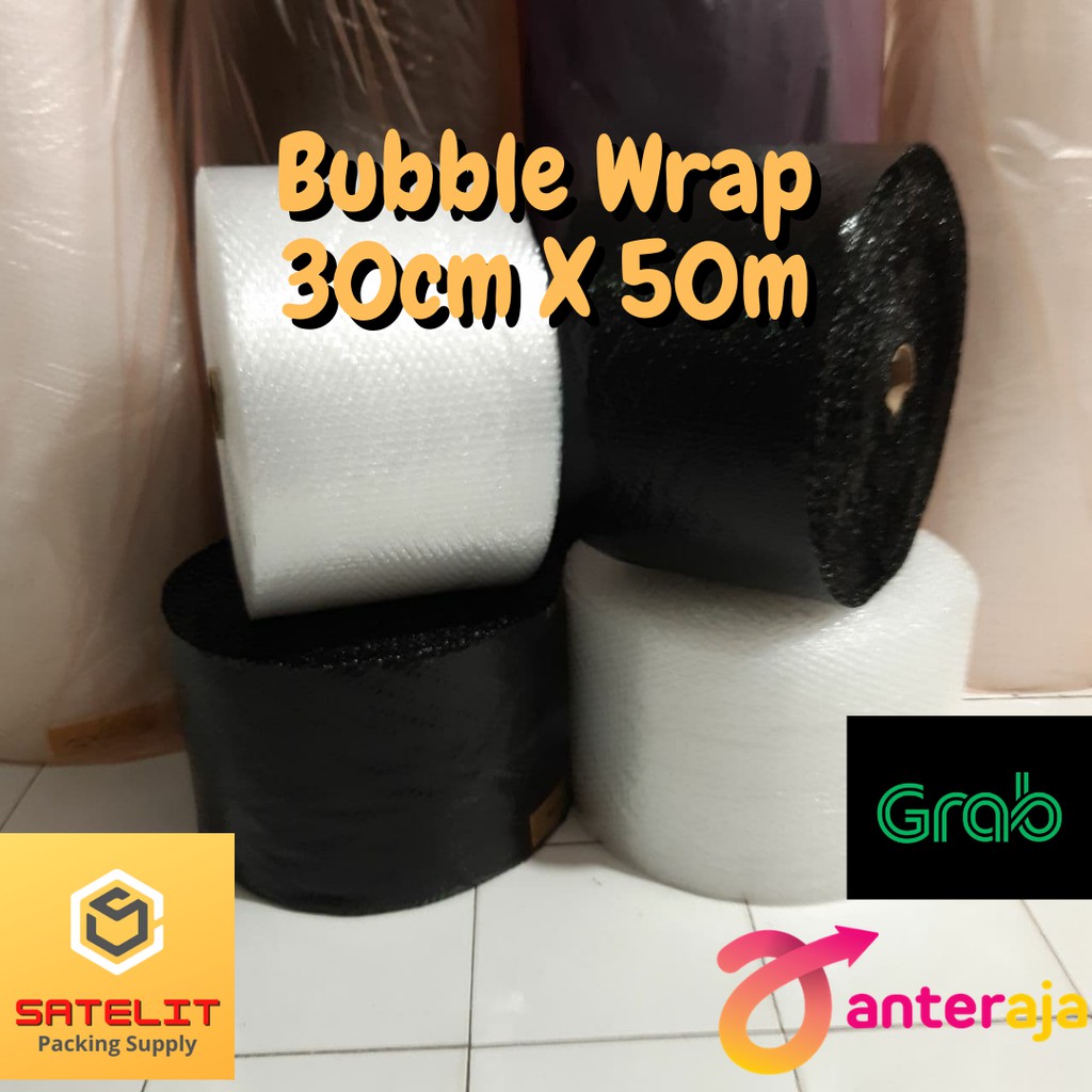 Jual BUBBLE WRAP ROLL 30CM X 50M - PLASTIK PACKING | Shopee Indonesia