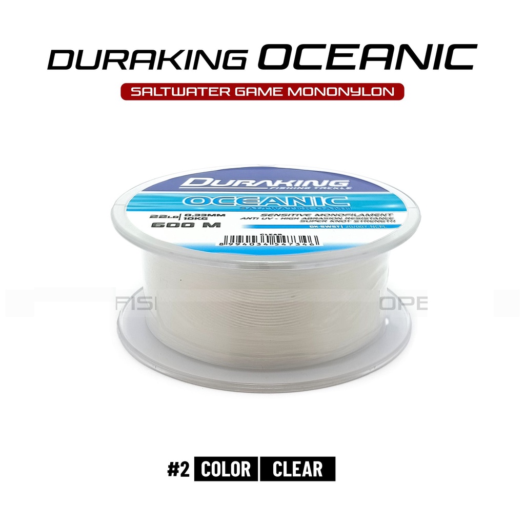 Jual Senar Pancing Duraking Oceanic 600 Meter | Mononylon Saltwater ...
