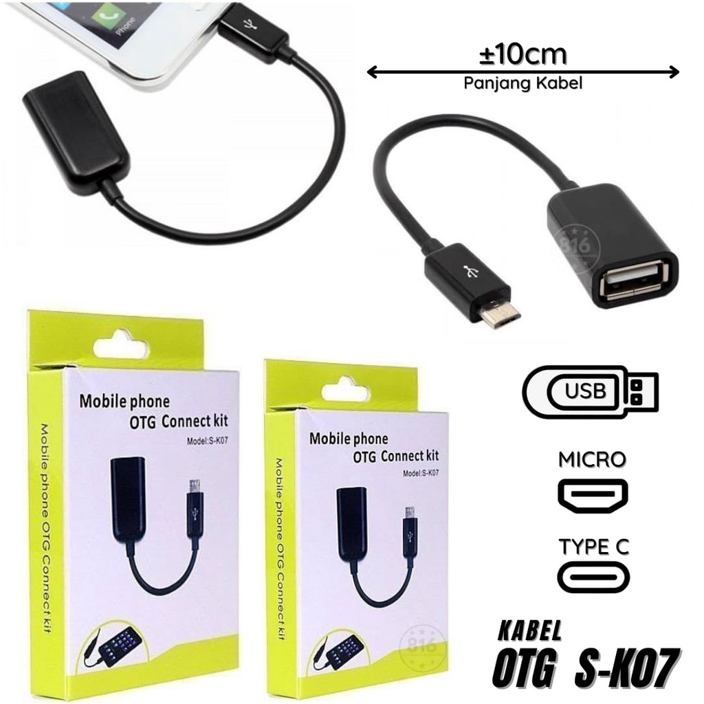 Jual KABEL OTG S-K07 | Shopee Indonesia