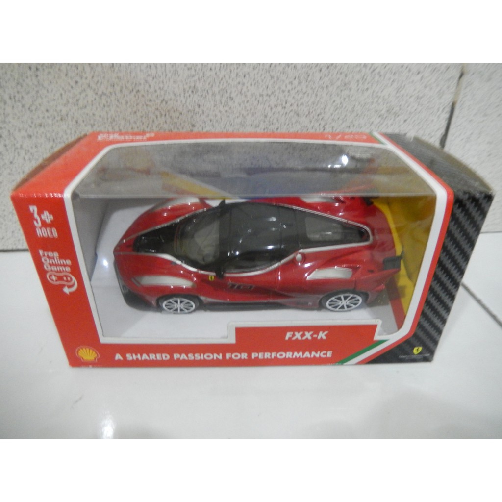 Jual Diecast Shell Bburago Ferrari FXX-K | Shopee Indonesia