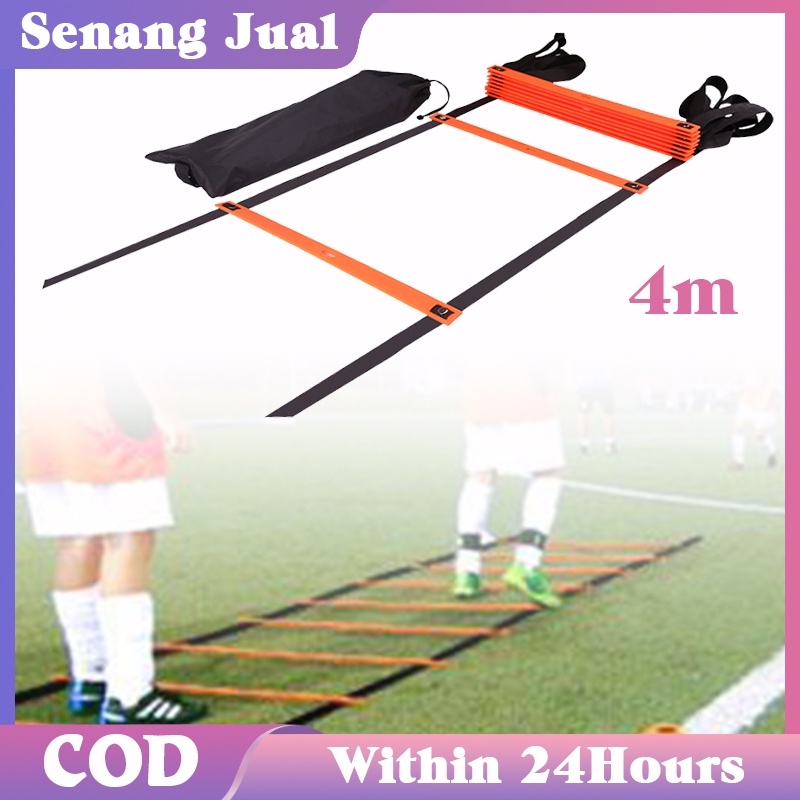 Jual 4 Meter Agility Ladder Speed Tangga Kelincahan Latihan Sepak Bola ...