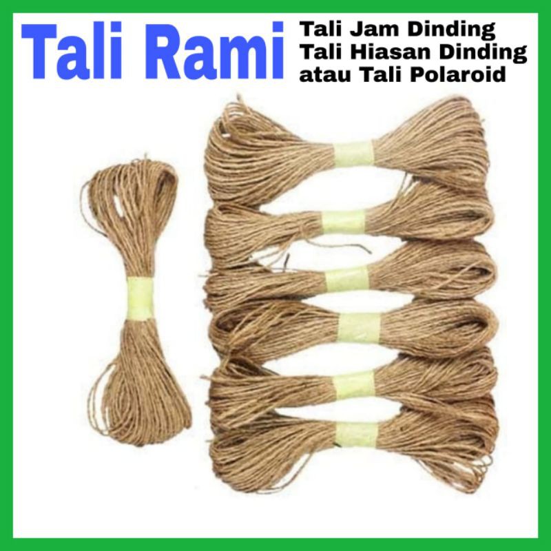 Jual Tali Rami Murah - Tali Goni Tuban - Tali Polaroid - Tali Hiasan ...