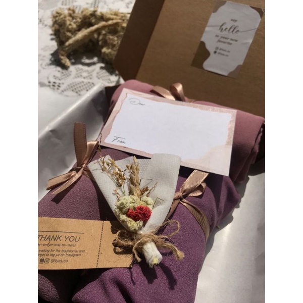 Jual Paket Hampers Hijab Pashmina Diamond (Spesial) | Shopee Indonesia