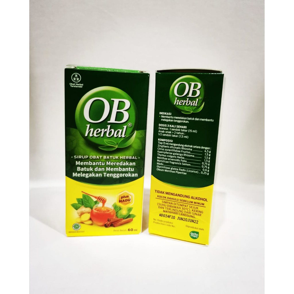 Jual OB HERBAL SYRUP OBAT BATUK | Shopee Indonesia