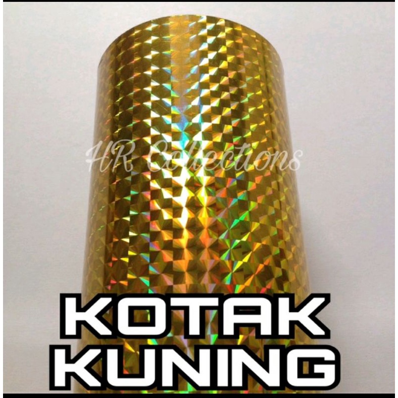 Jual stiker hologram sisik pecah kaca polos stiker lure spon pencil ...