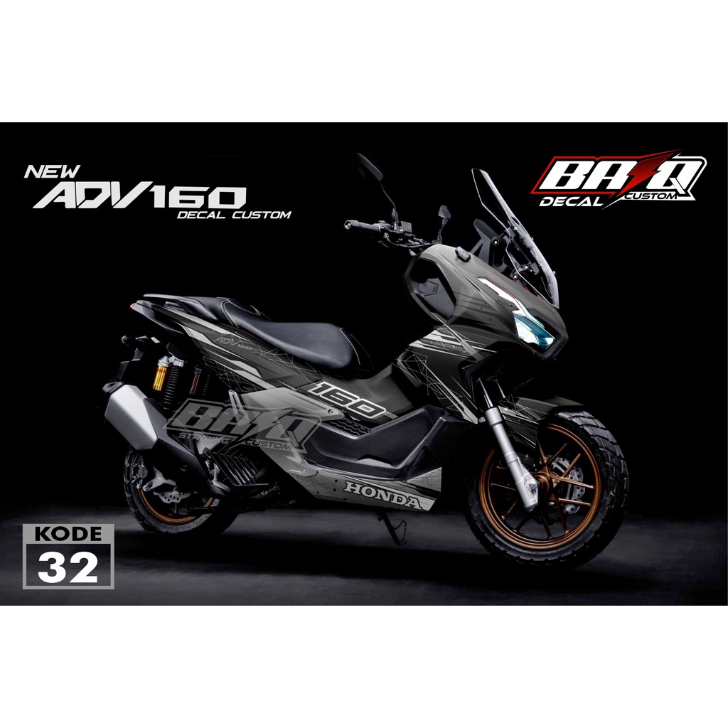 Jual DECAL ADV 160 - STICKER DECAL ADV 160 VARIASI GRAFIK KODE 32 ...