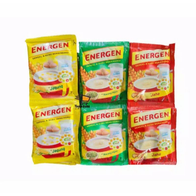 Jual ENERGEN SUSU & CEREAL - ALL VARIAN ISI 10 SACHET | Shopee Indonesia