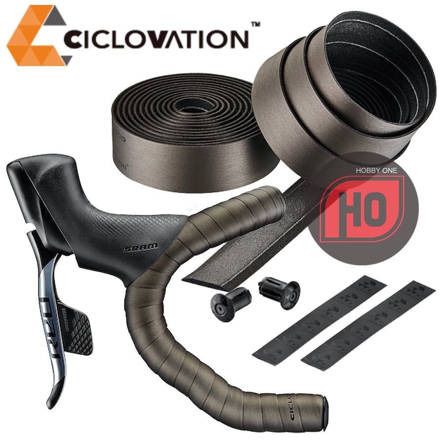 Jual CICLOVATION Advanced Bar Tape With Leather Touch - STEAMPUNK ...