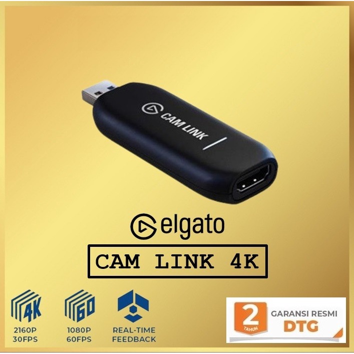 Jual Elgato Cam Link 4K Broadcast Live CamLink 4K HDMI Capture Record ...