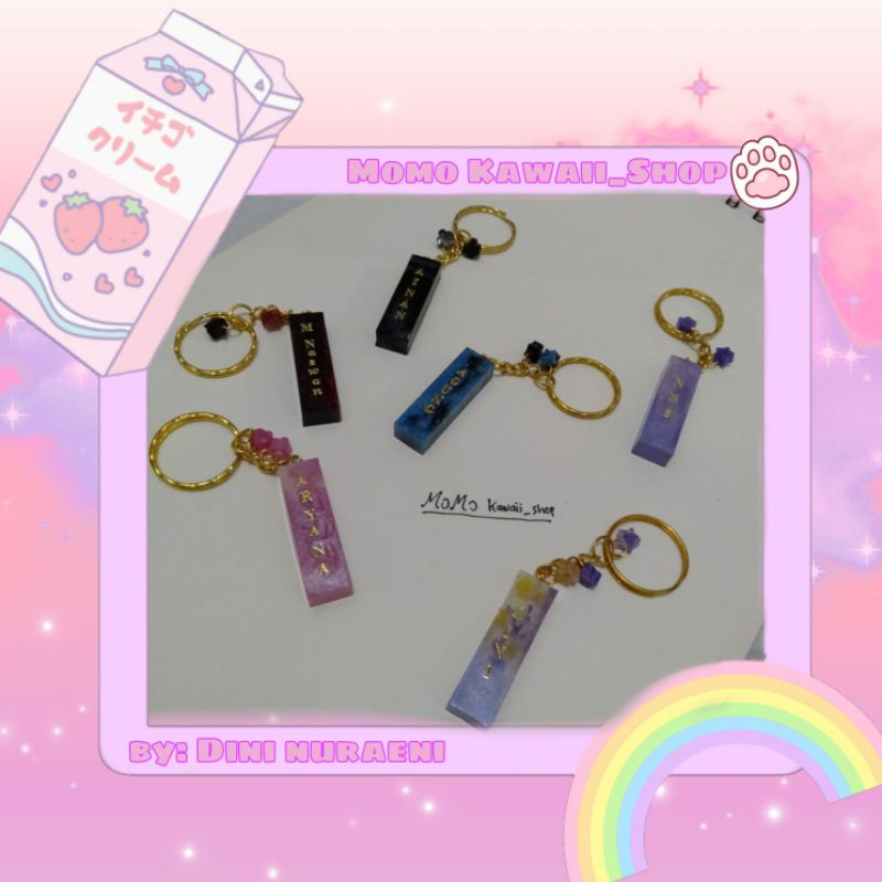 Jual Keychain liontin (custom) | Shopee Indonesia