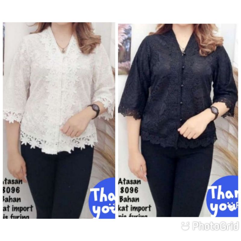 Jual LD 90-130/ XL ,XXL, 3L, 4L, 5L 6L 8L 9L/KEBAYA BROKAT SUPER+ PURING | Shopee Indonesia