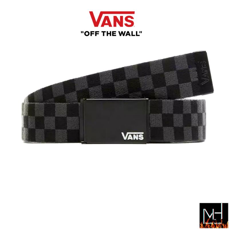 Jual vans belt Logo Classic Checkerboard Black Original 100% | Shopee ...