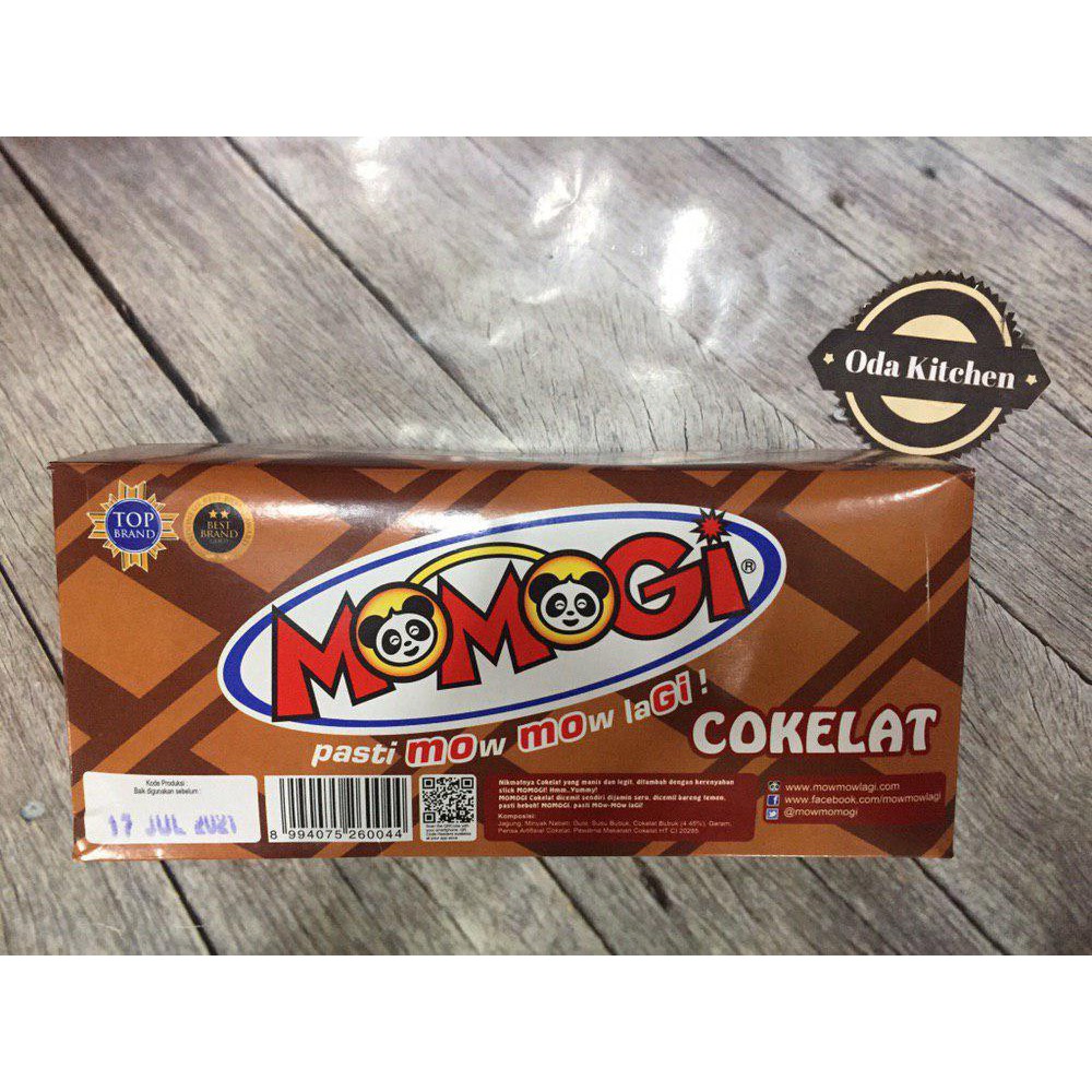 Jual MOMOGI SNACK STICK COKELAT PACK 20X5gr | Shopee Indonesia