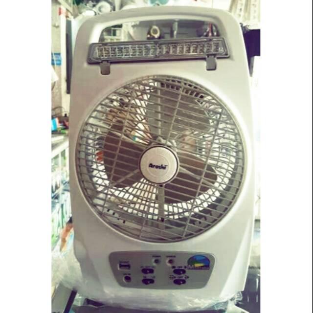 Jual Kipas Emergency Arashi 8" ( Rechargeable ) | Shopee Indonesia