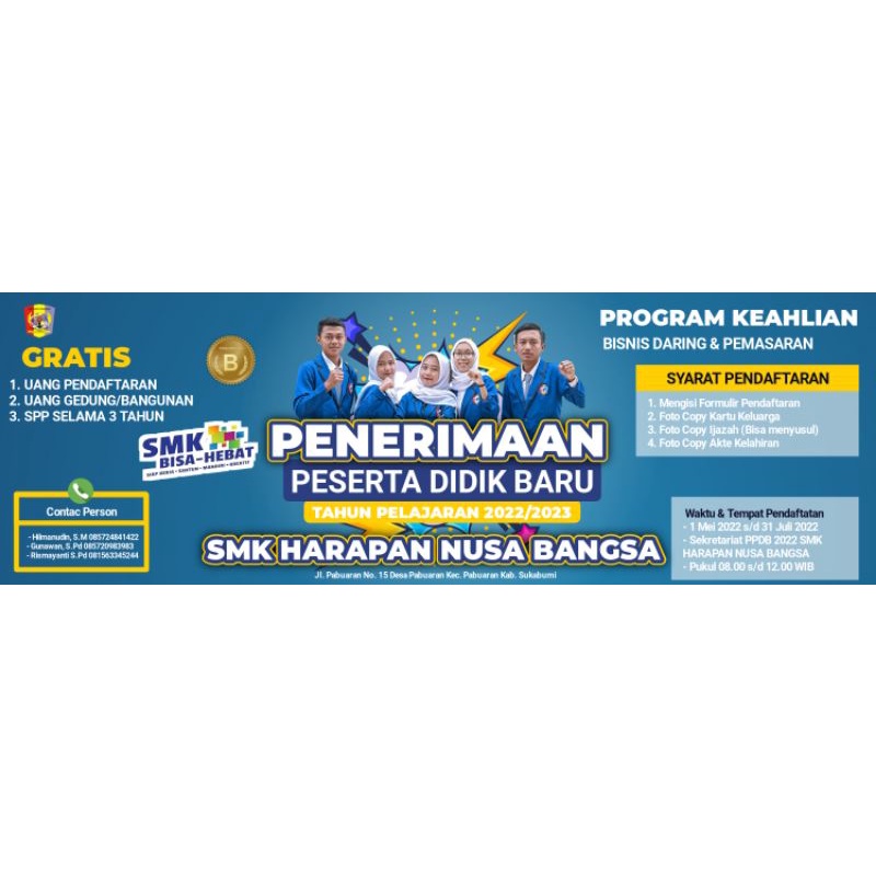 Jual Desain Banner PPDB | Shopee Indonesia