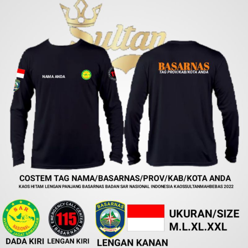 Jual KAOS BASARNAS//BAJU BASARNAS//SERAGAM BASARNAS | Shopee Indonesia