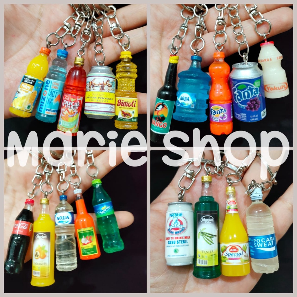 Jual [ BISA BELI SATUAN ] [MAGNET-BOTOL] MAGNET MINIATUR BOTOL / MAGNET ...