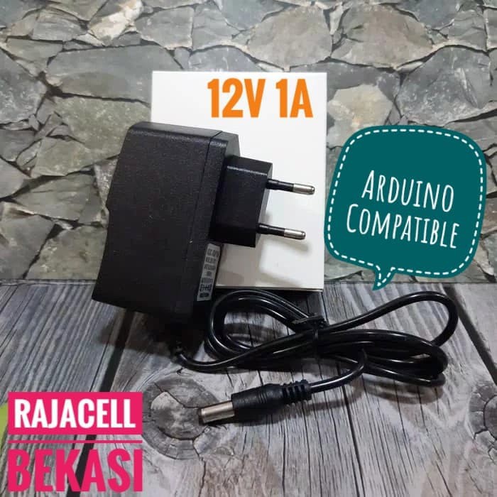 Jual High Quality Adaptor 12V 1A Adapter Power Supply 220V AC to 12V DC ...