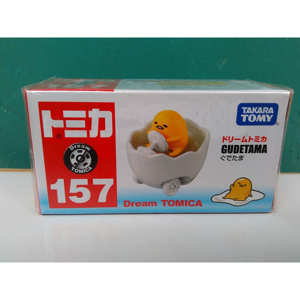 Jual Tomica Dream 157 Gudetama Diecast Miniatur Mobil Lucu Takara Tomy Murah | Shopee Indonesia