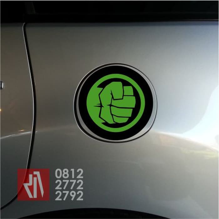 Jual sticker mobil cutting hulk badge tangki stiker keren -01 TERLARIS ...
