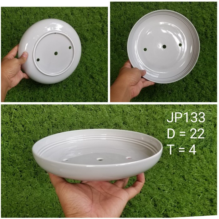 Jual Pot keramik Bulat Ceper Untuk Bonsai dan tanaman hias JP133 | Shopee Indonesia