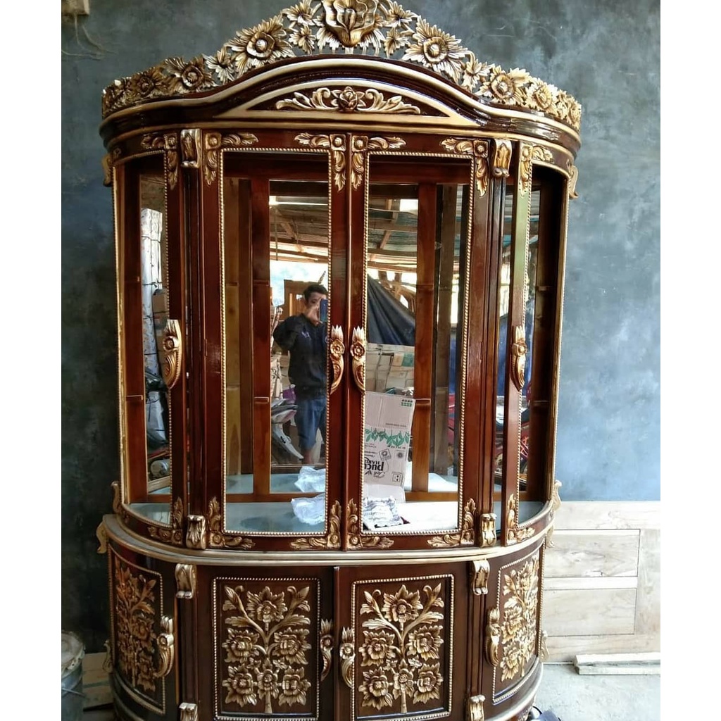 Jual almari / lemari pajangan display cabinet | Shopee Indonesia