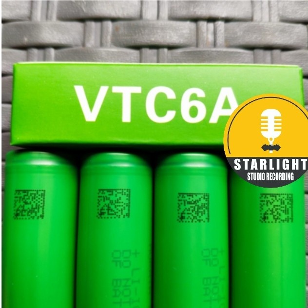 Jual BATERAI / Battery SONY VTC 6A VTC 6A 18650 3000MAH 3.7V Authentic ...