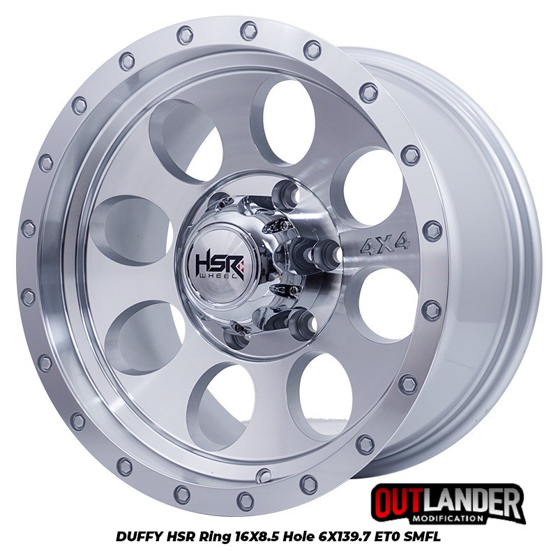 Jual Velg Racing Ring 16 Hsr Type Duffy Pelek Mobil L200 Pajero Sport ...