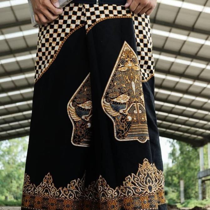 Jual Sarung Batik Motif Gunungan Wayang Warna Kuning - Kuning | Shopee ...