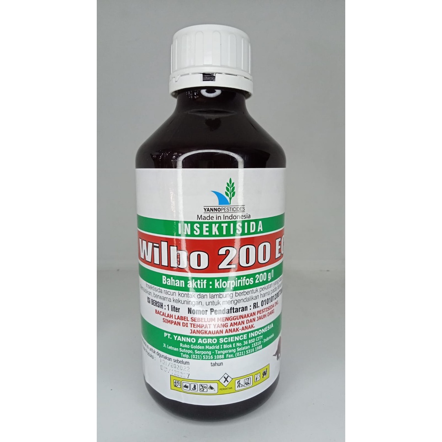 Jual WILBO 200 EC 1 LITER/insektisida wilbo/dursban/dursban insektisida ...