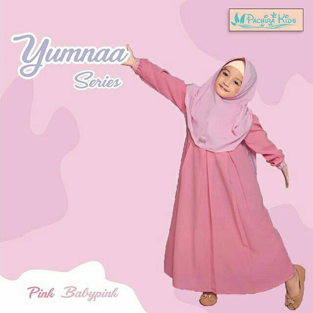 Jual Gamis pink baby pink | Shopee Indonesia