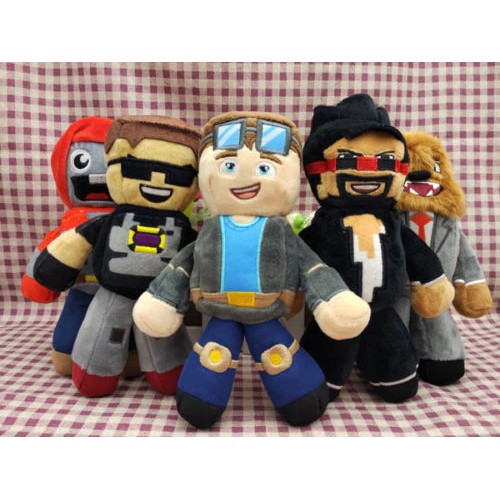 Jual mainan 5 PCS Tube Heroes Dan TDM Jeromeasf & Captain Sparklez SKY ...