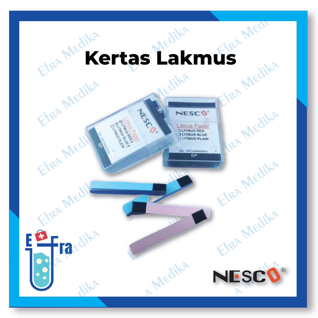 Jual Kertas lakmus merah dan biru ecer per 20 | Shopee Indonesia