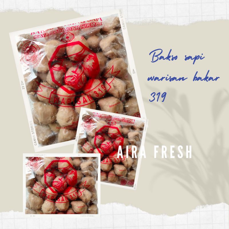 Jual BAKSO SAPI BAKAR WARISAN 319 BAKSO SAPI BAKAR FROZEN | Shopee ...