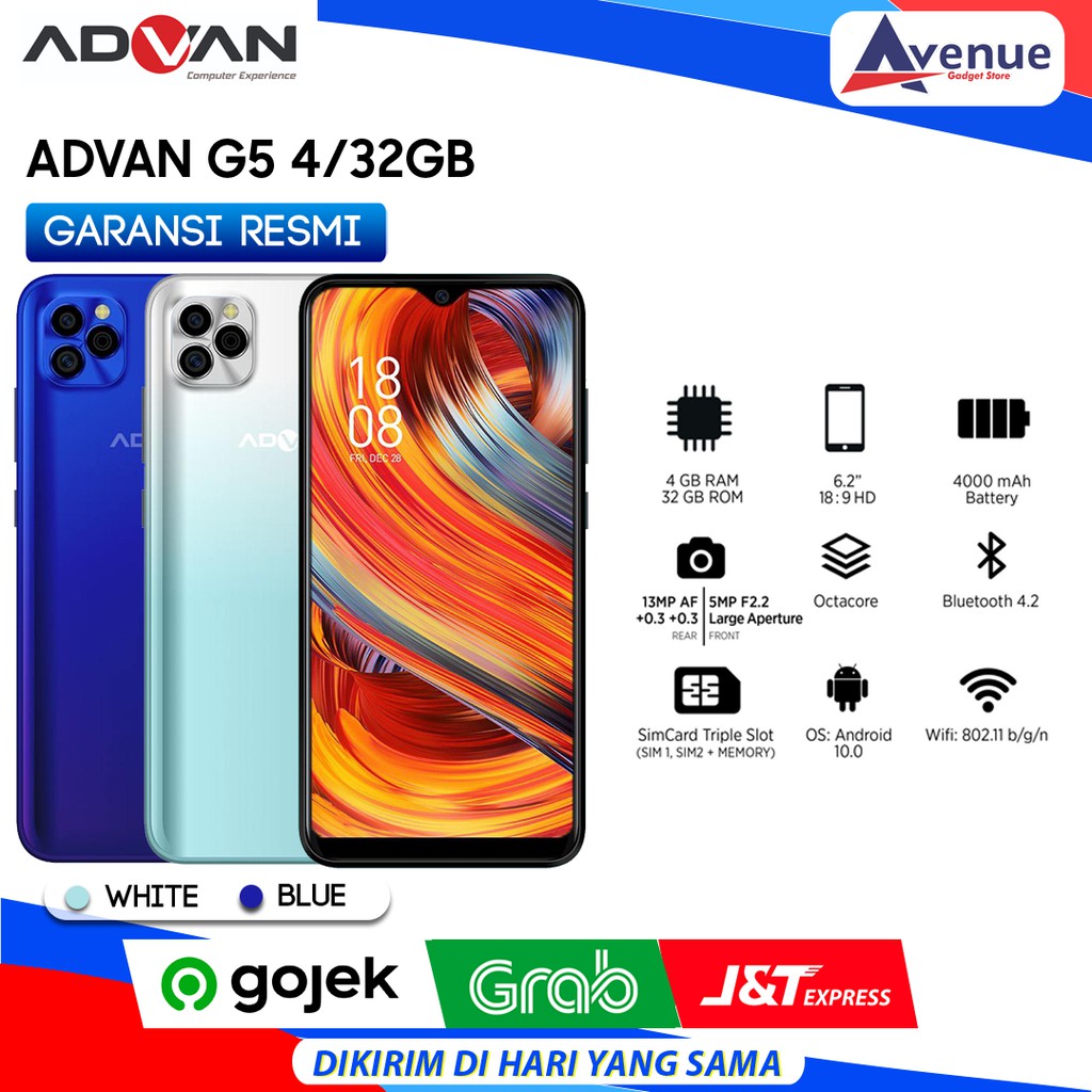 Jual HP ADVAN G5 4/32GB GARANSI RESMI PROMO MURAH | Shopee Indonesia