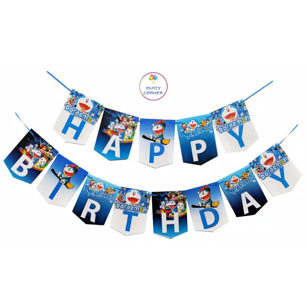 Jual Banner HBD Doraemon | Shopee Indonesia