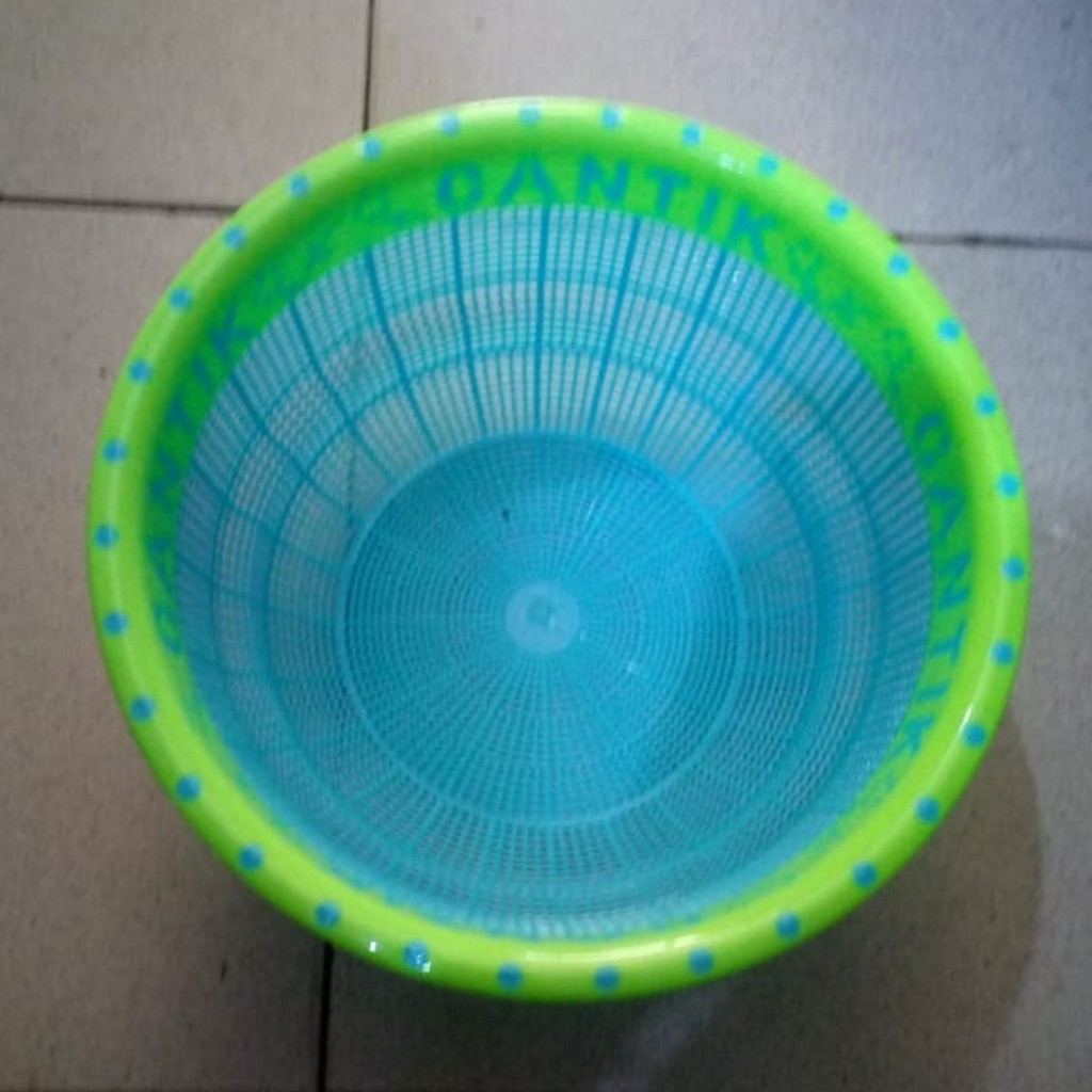 Jual Baskom Saringan Plastik DIameter 32 cm - CANTIK | Shopee Indonesia