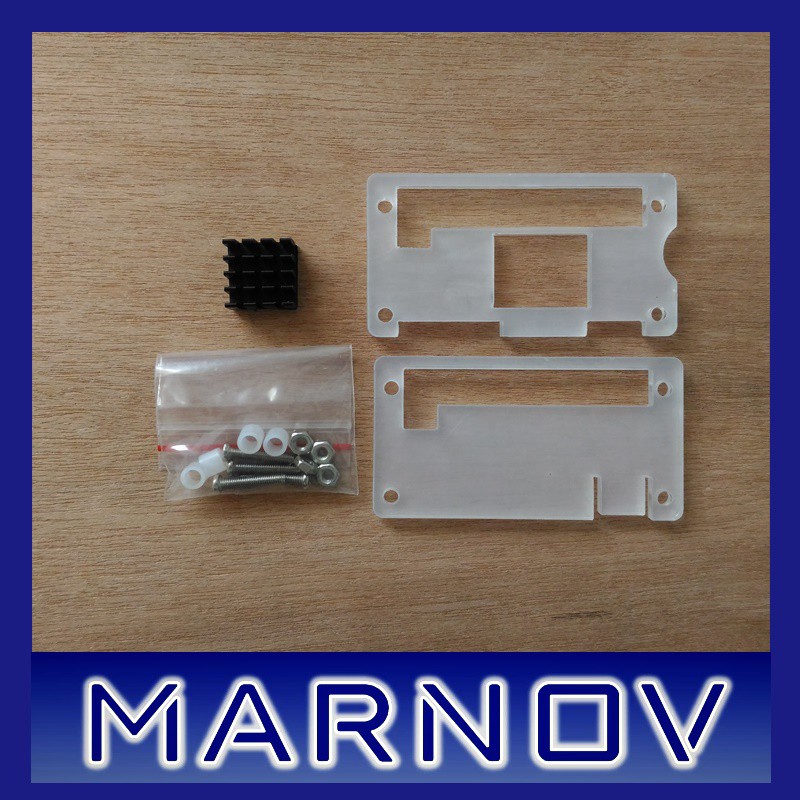 Jual Case Casing Akrilik Acrylic Raspberry Pi zero 0 Heatsink W V1.3 ...