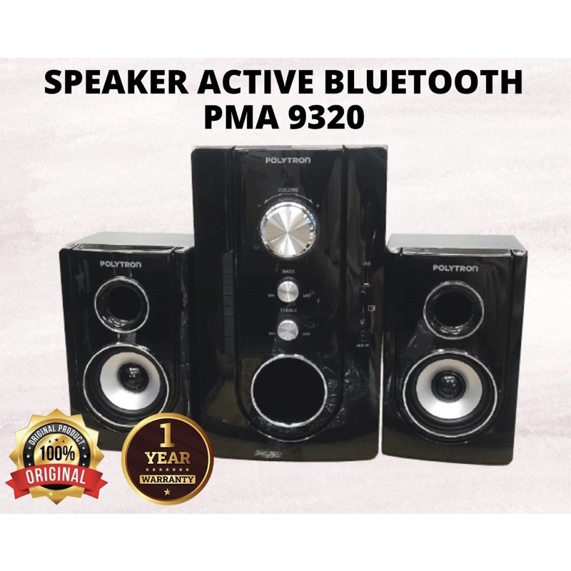 Jual Speaker aktif Polytron PMA-9320 FM Radio, Bluetooth, USB | Shopee ...